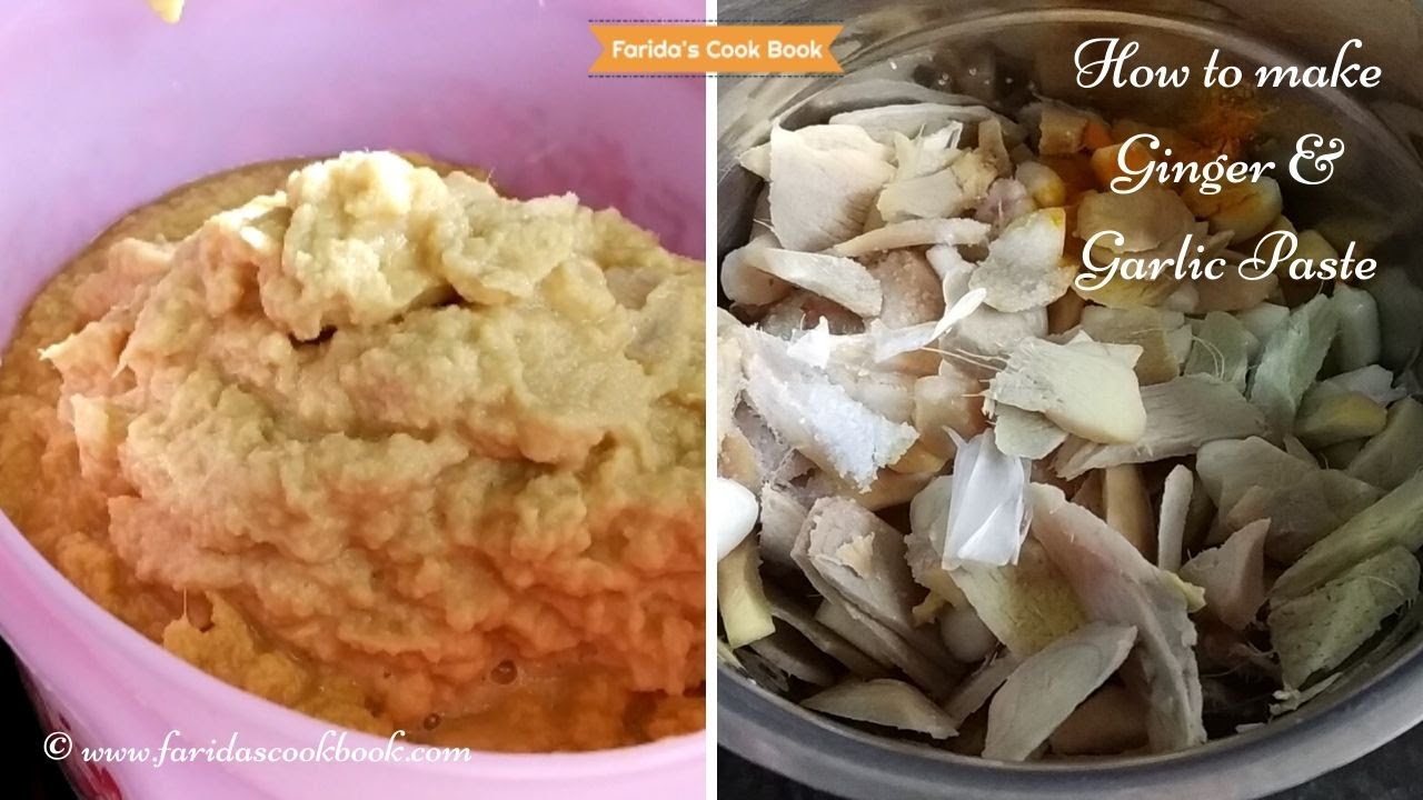 #gingergarlicpasterecipe | adrak lasan paste | how to store ginger and ...