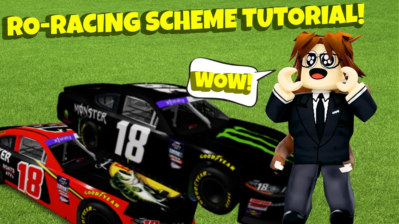 ROBLOX NASCAR SCHEME: HOW TO DO IT YOURSELF! - YouTube