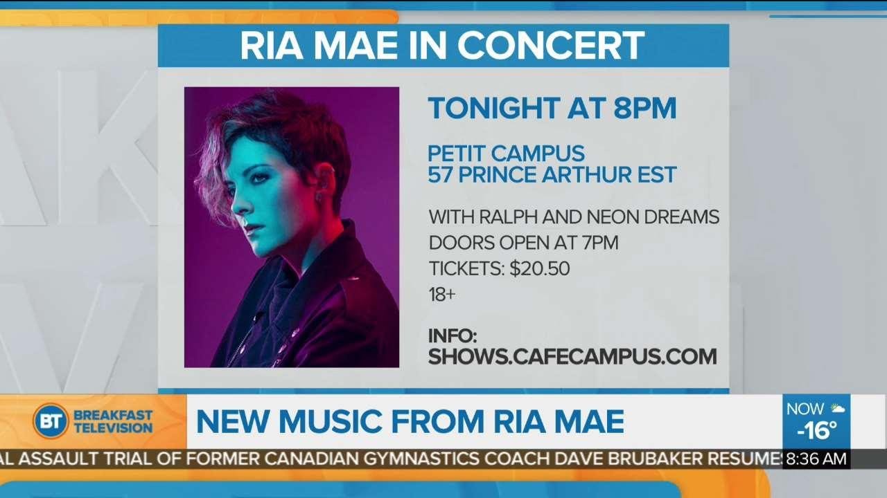 New music from singer Ria Mae - YouTube