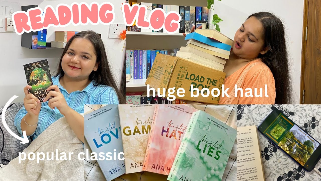 Massive Book Haul & Lots of reading ☕️ 📚 - YouTube