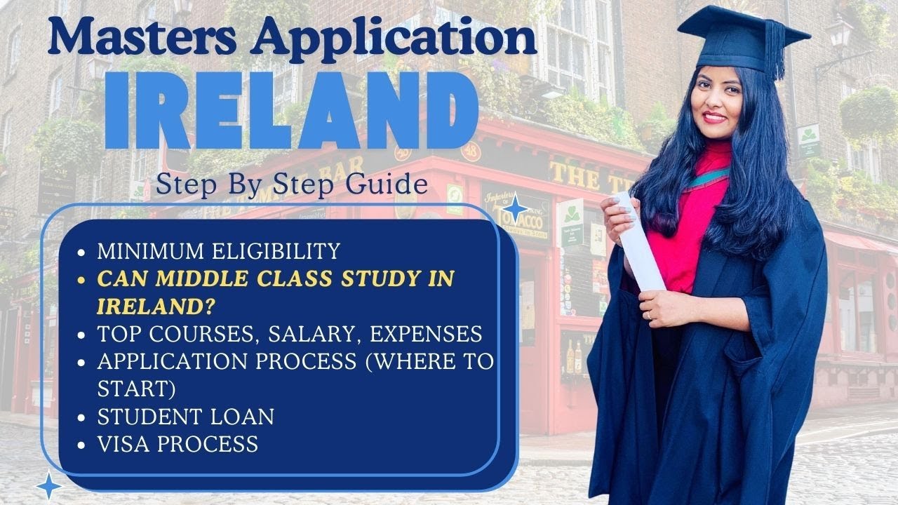 🇮🇪MASTERS IN IRELAND | Complete Application Process | TOP Courses ...