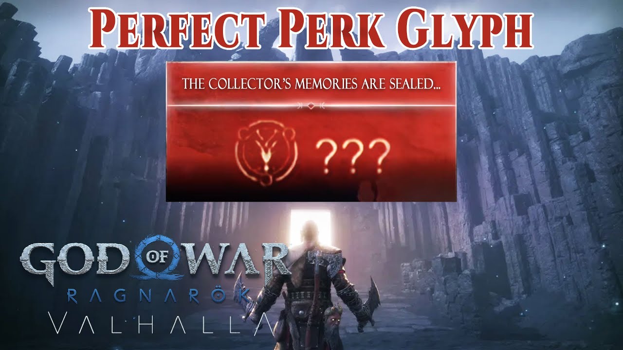 How to use Perfect Perk Glyph '???' - God of War Ragnarok Valhalla ...