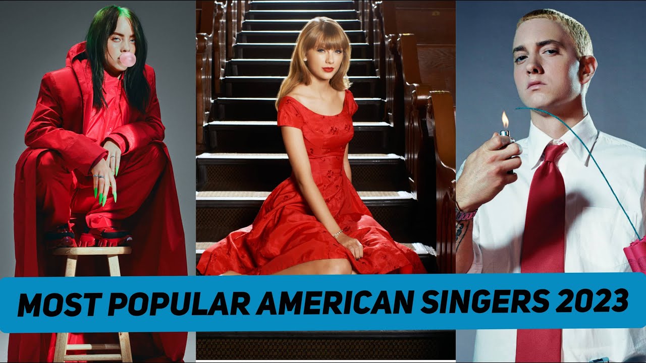 Top 10 | The Most Popular American Singers 2023 | Ariana Grande | the ...