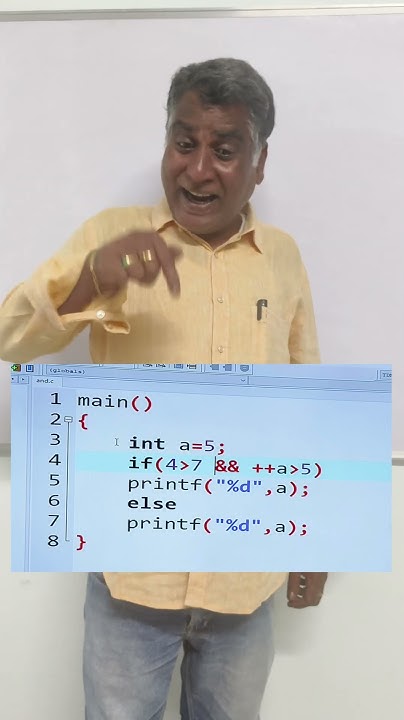 Coding tricks & tips 🚀 by Sreedhar sir | Q5 | #code #codinglife #education #clanguage # ...