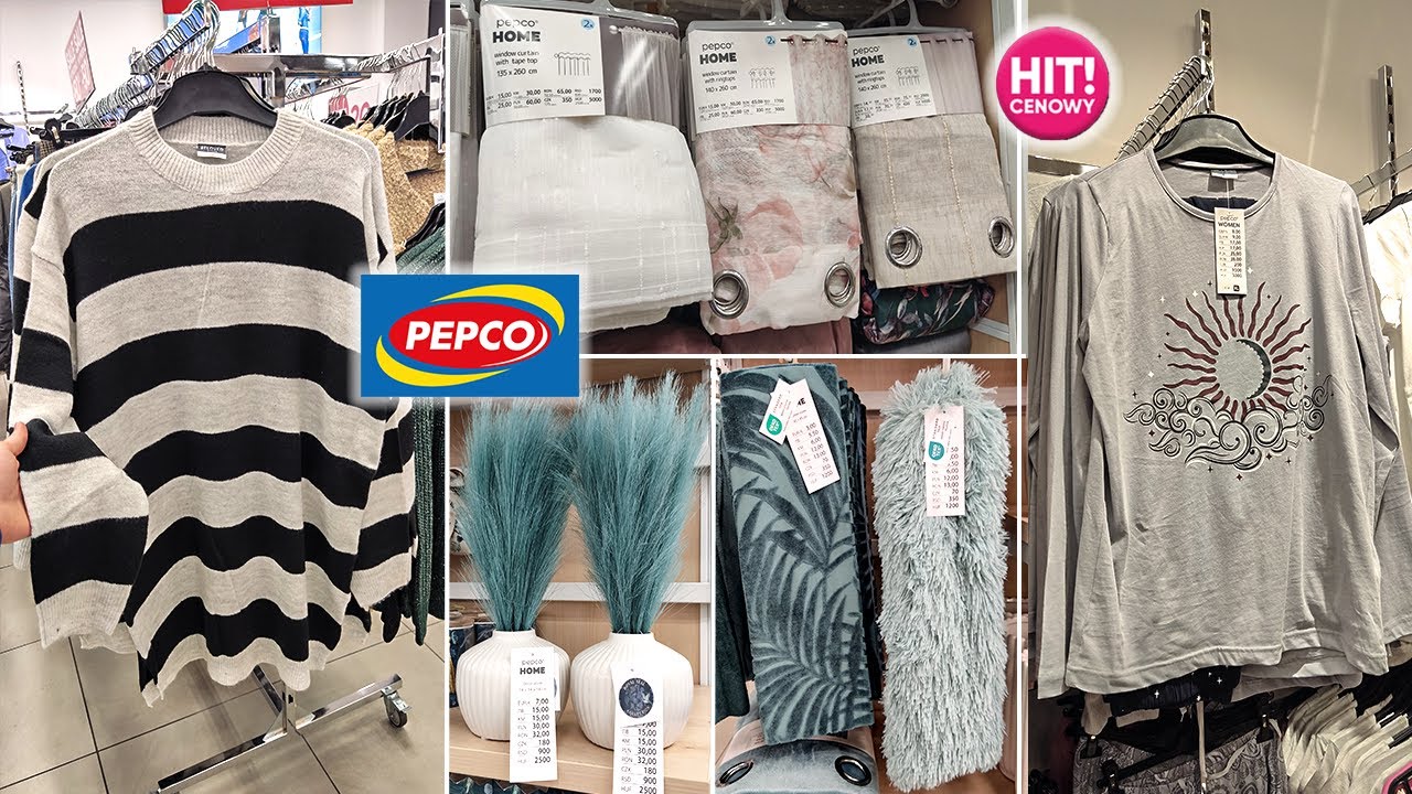 PEPCO NOWE SWETRY I PIŻAMKI POSZEWKI / KOCE / ZASŁONY / NOWA KOLEKCJA😱 - YouTube