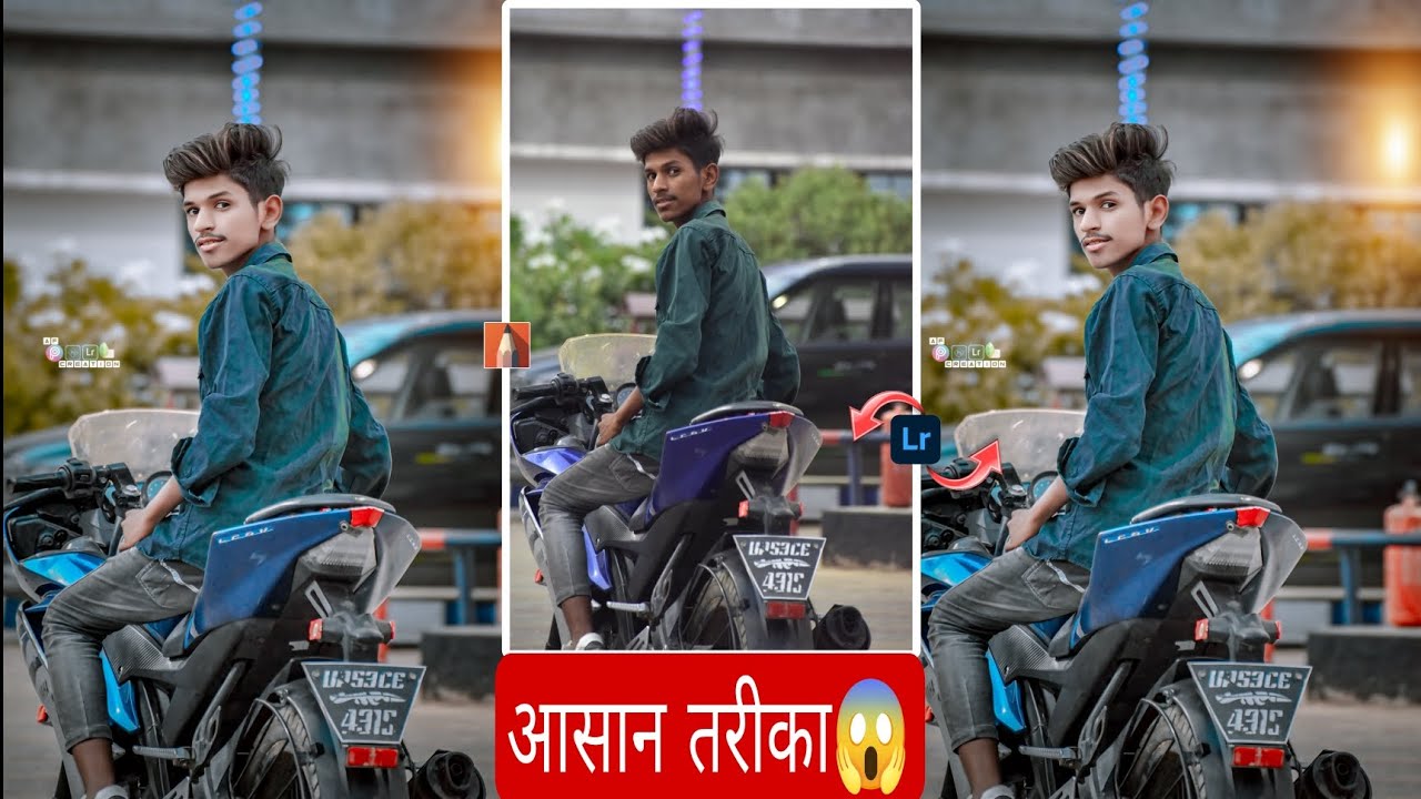 LR photo editing 😱 LR से फोटो एडिटिंग कैसे करे ।। #photography # ...