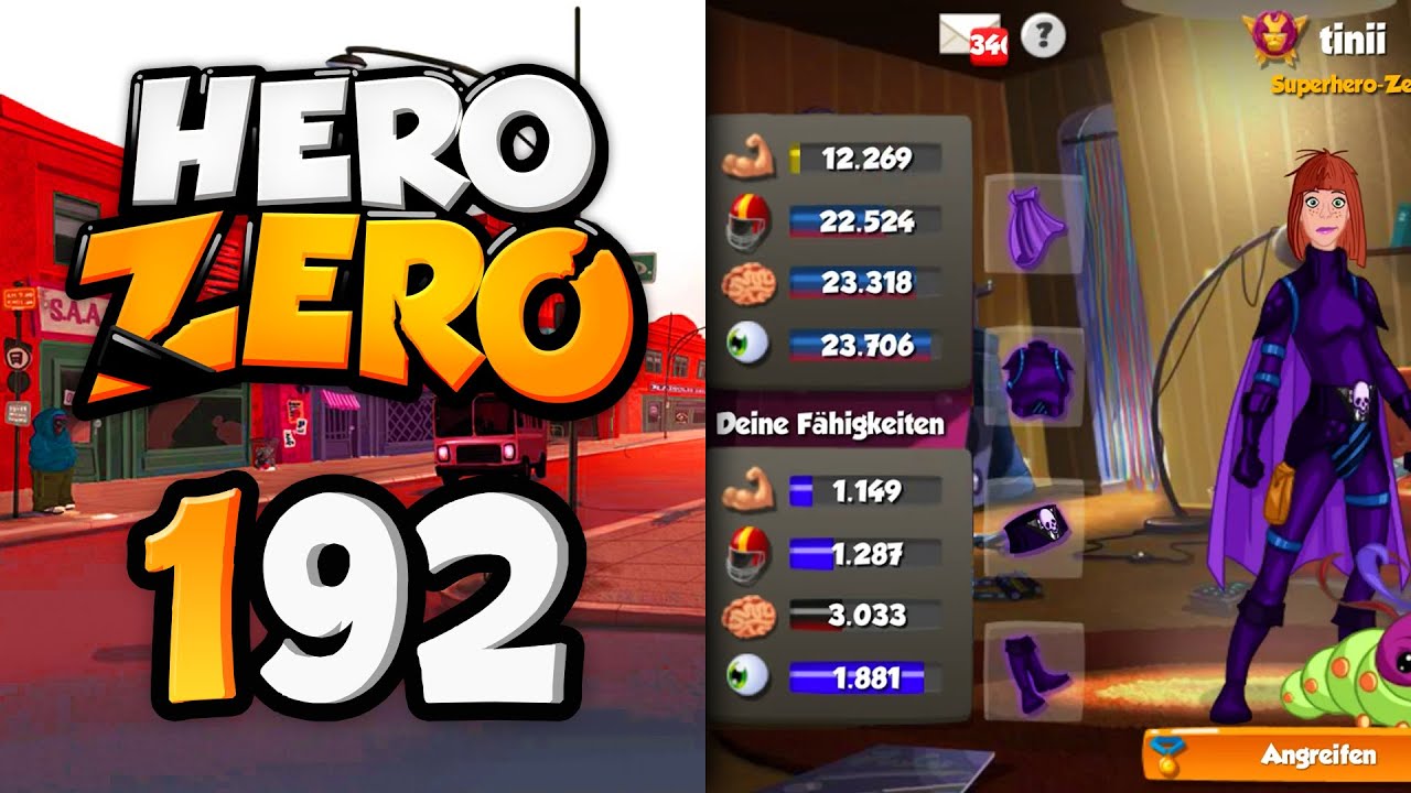 Hero Zero #192: Bald Level 500 | Let's Play Hero Zero - YouTube
