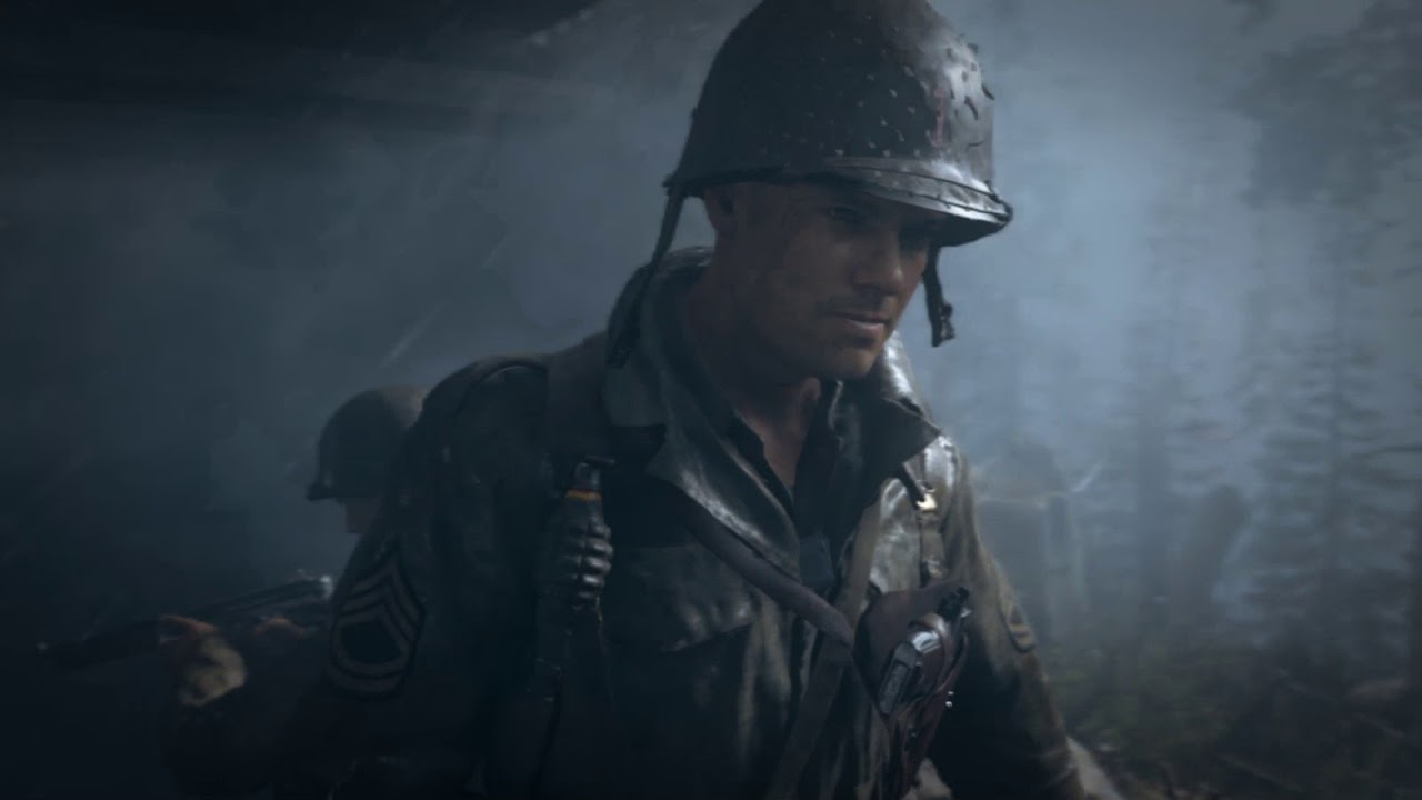 Call Of Duty 14 WWII (PC, 2017) Миссия 8 Высота 493 - YouTube