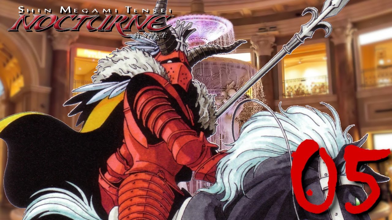 SMT Nocturne Part 5: Hikawa's Shopping Mall - YouTube