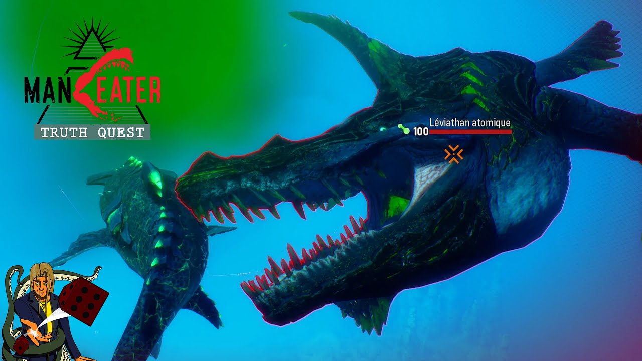 ON AFFRONTE LE LÉVIATHAN LE BOSS FINAL ! (Maneater: Truth Quest #4 FIN ...