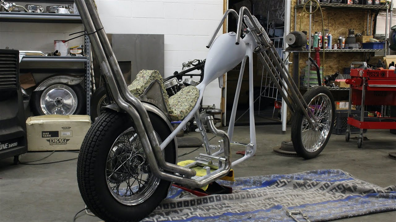 Harley Davidson Panhead chopper build - Part 5 - YouTube