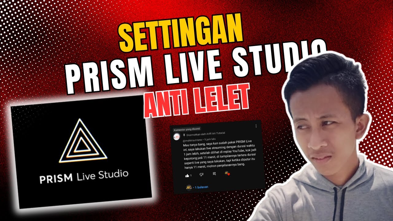 Settingan Live Streaming di Prism Live Studio - YouTube