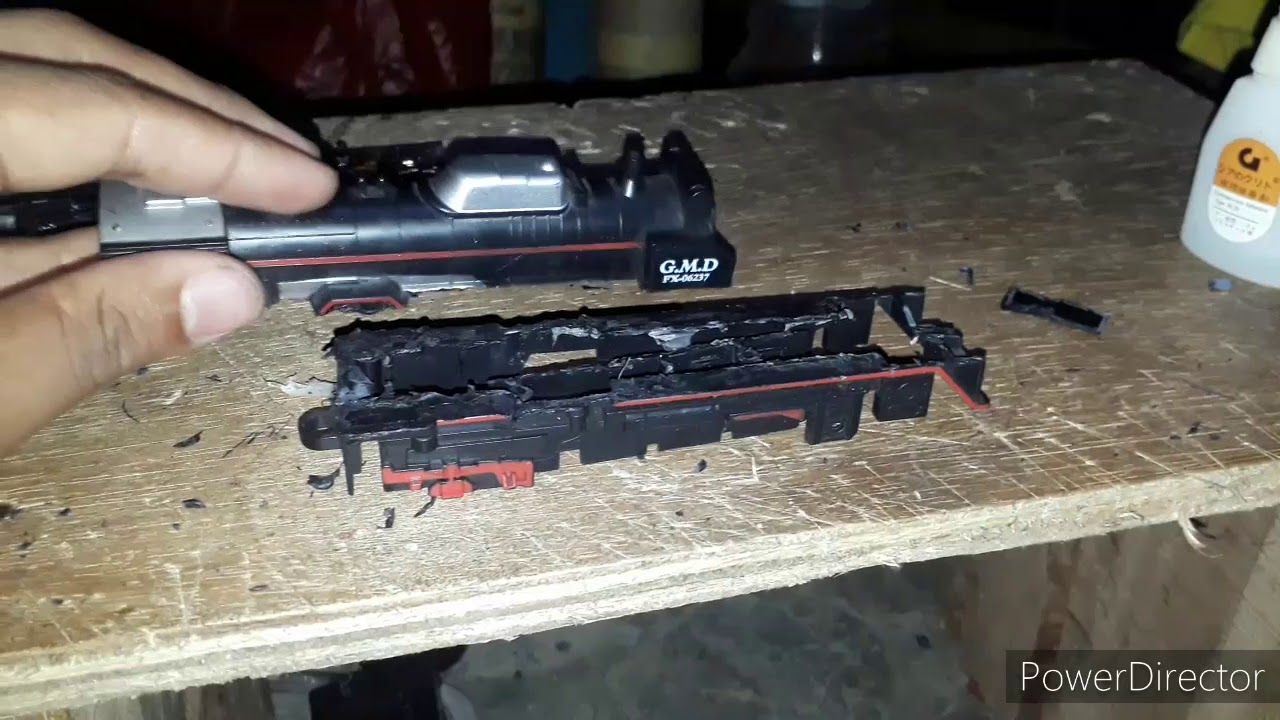 Ini baru tutorial membuat bogie kereta api Rail king,loko BIG BOY - YouTube