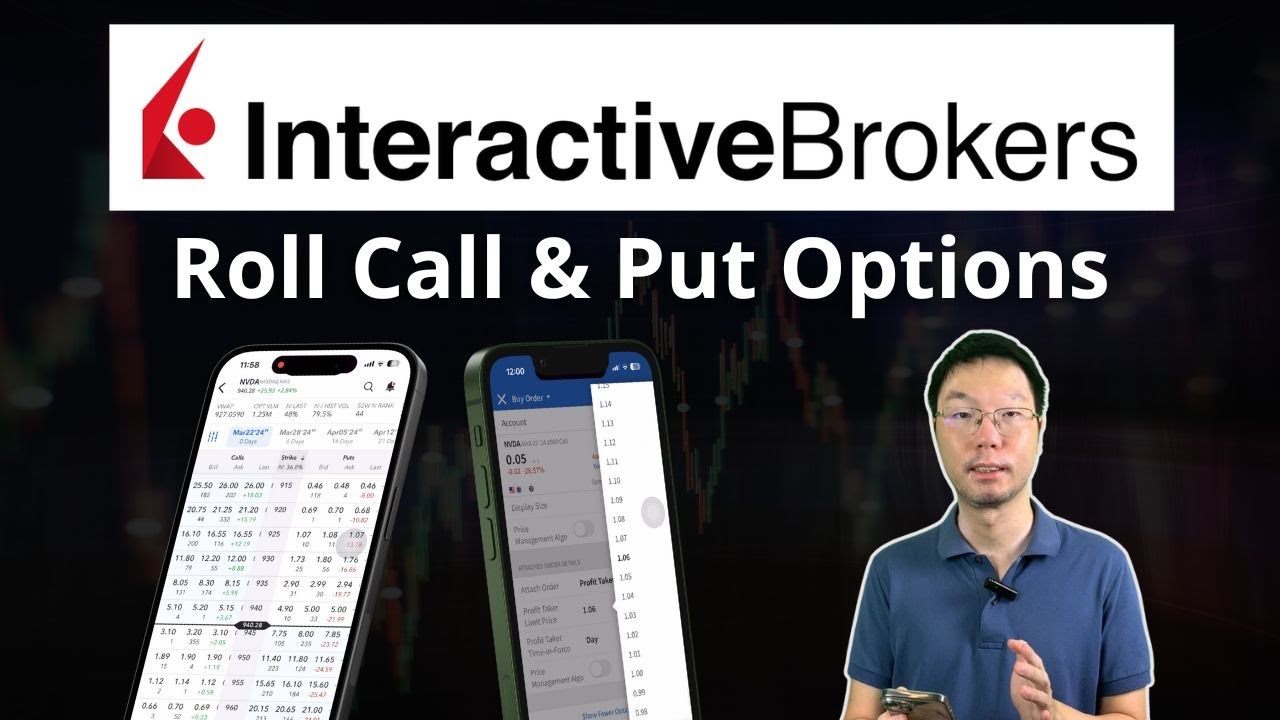 Roll Options in Interactive Brokers (IBKR Mobile Tutorial) - YouTube