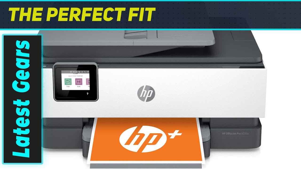 HP OfficeJet Pro 8035e: The Best All-in-One for Your Home Office - YouTube