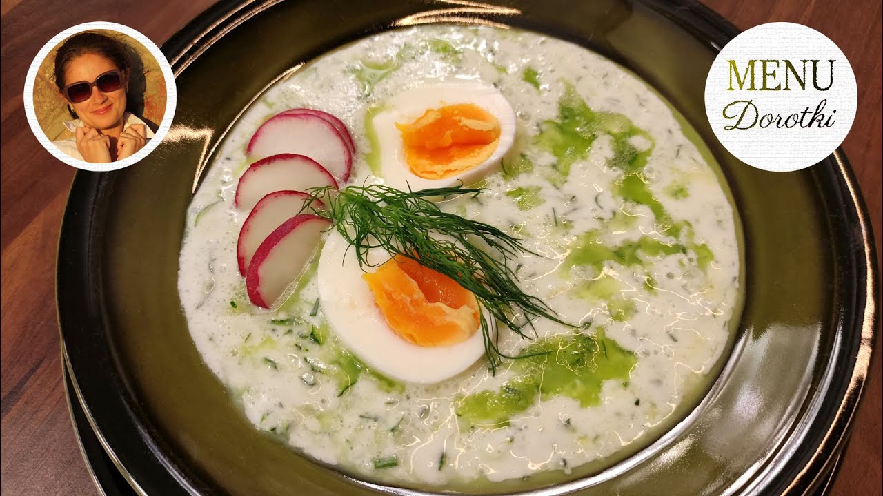 Chłodnik z ogórków to doskonała zupa bez gotowania nie tylko na upalne ...