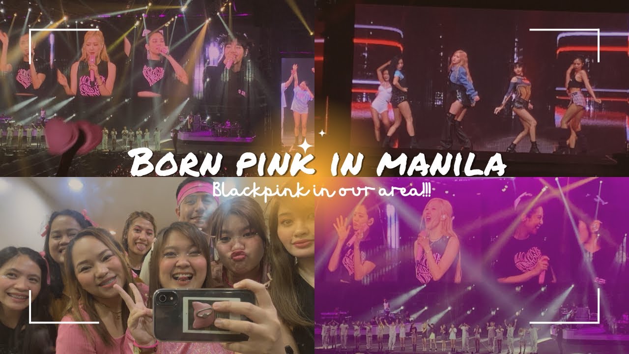BLACKPINK (BORN PINK) IN MANILA (BULACAN) FULL CONCERT FANCAM 2023 ...