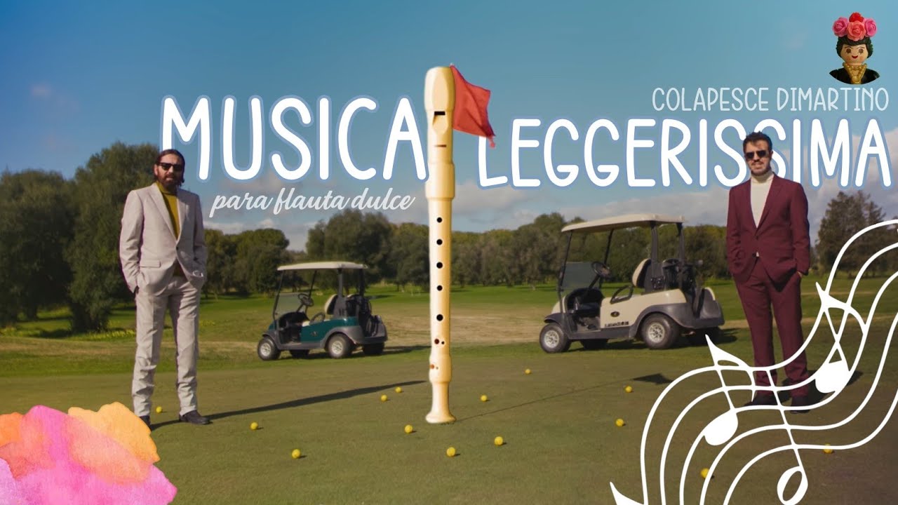MUSICA LEGGERISSIMA para flauta dulce - YouTube