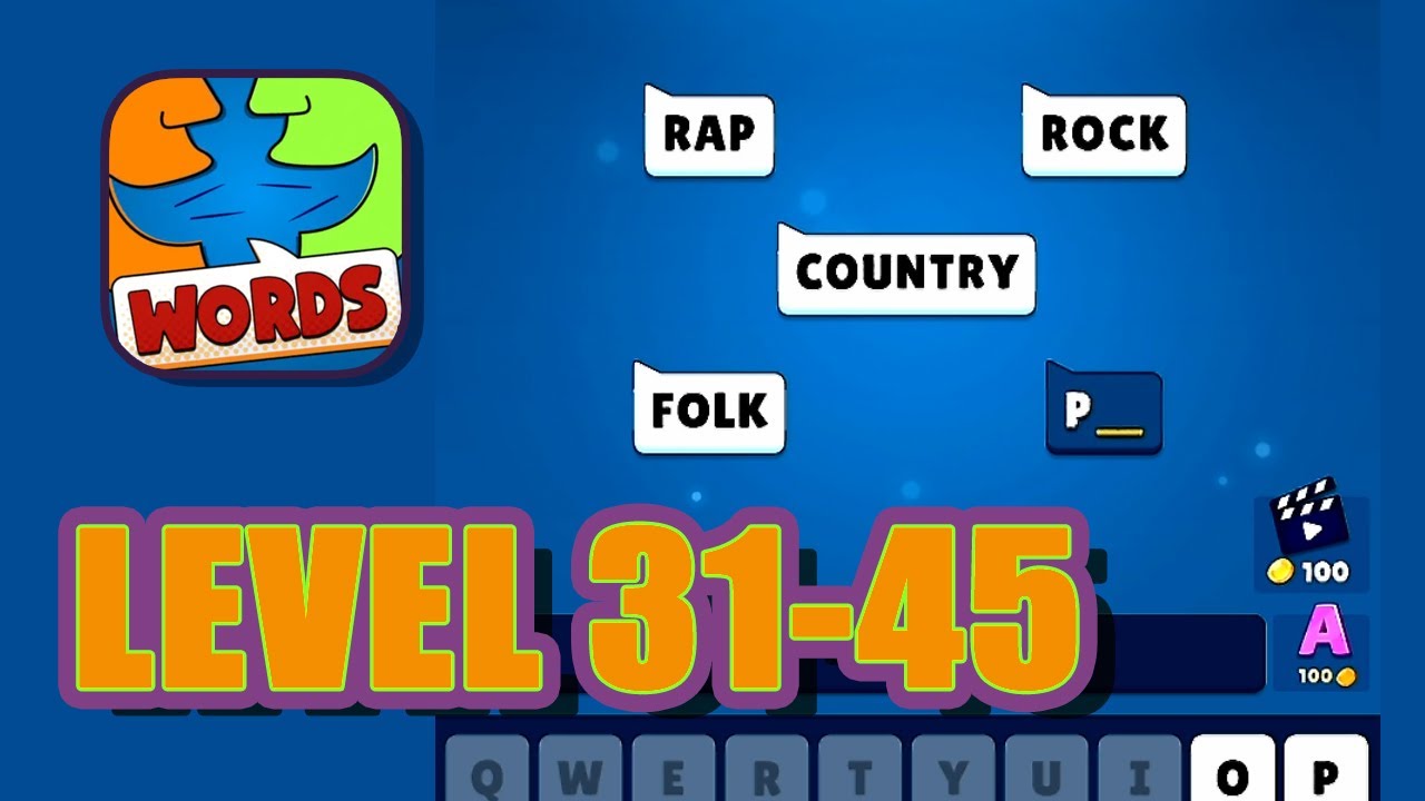 😆Popular Words 🤣Family Game🥳Level 31-45| Gameplay🧐 - YouTube