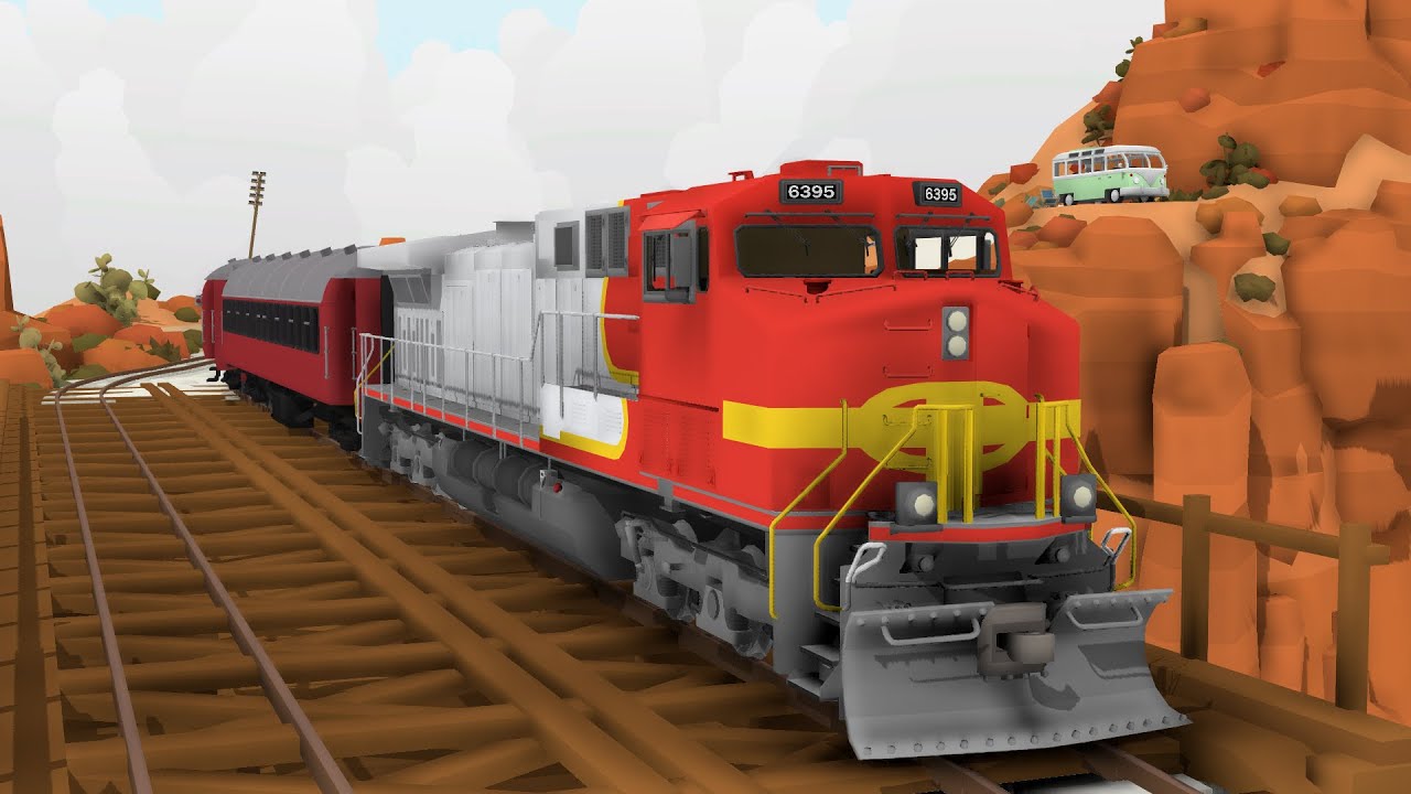 Rolling Line Gameplay (Episode 151) AC4400CW on the Santa Fe Layout ...
