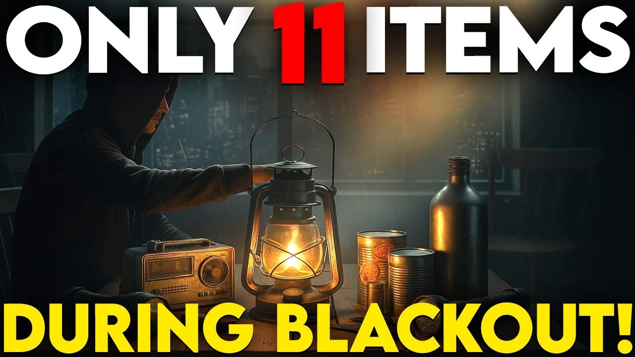 11 Items to Survive the Blackout! - YouTube