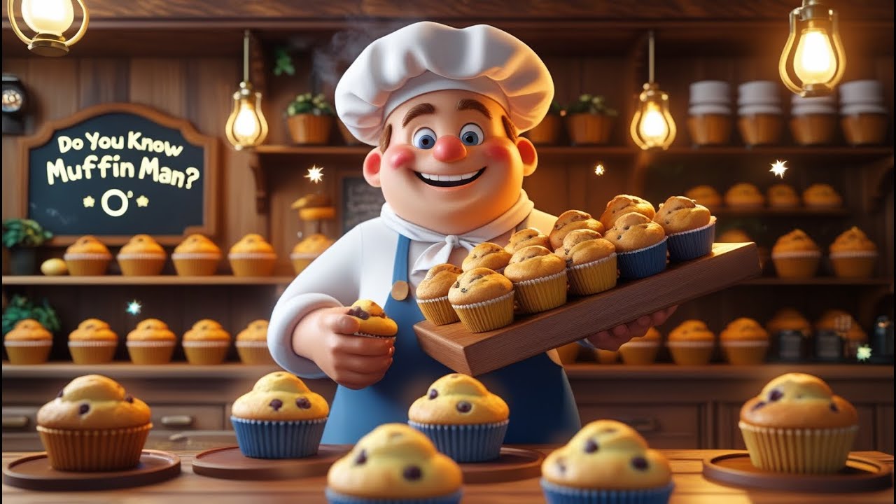 The Muffin Man || Nursery Rhymes & Kids Songs | Cartoon Kingdom TV 💚😍 ...
