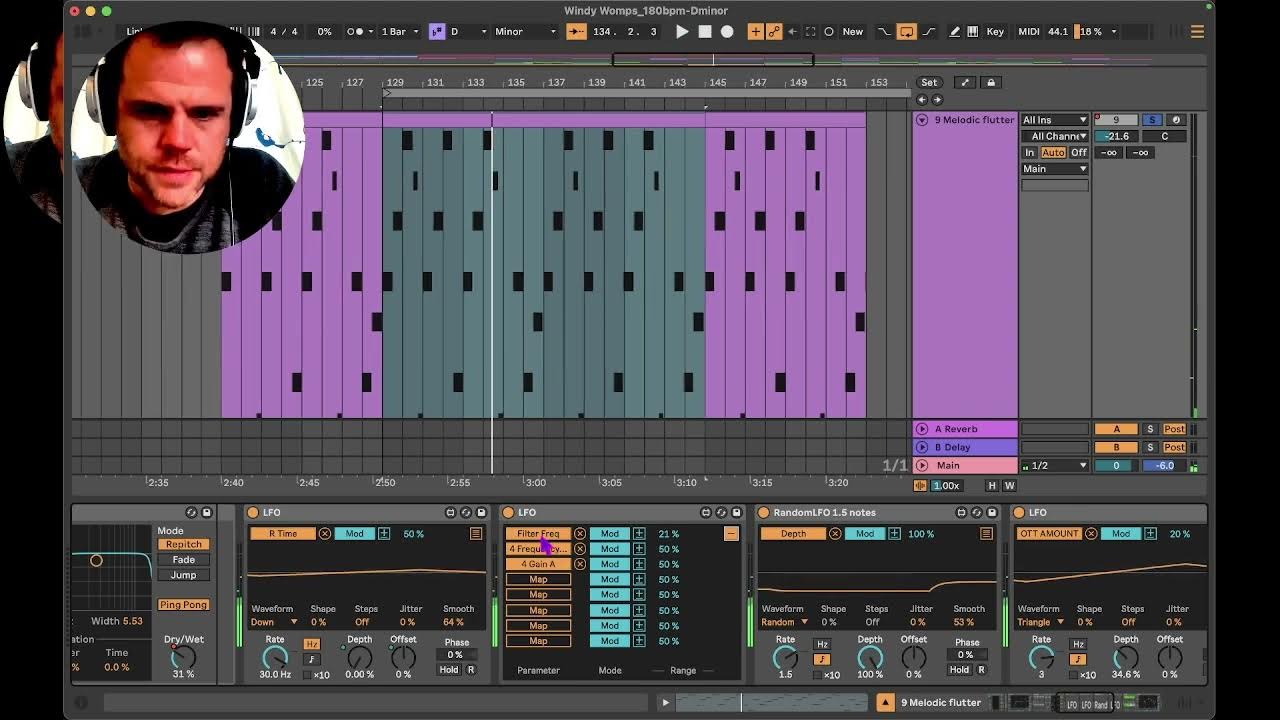 Making Melodic Flutters using Pigments Sequencer + LFO m4l devices - YouTube
