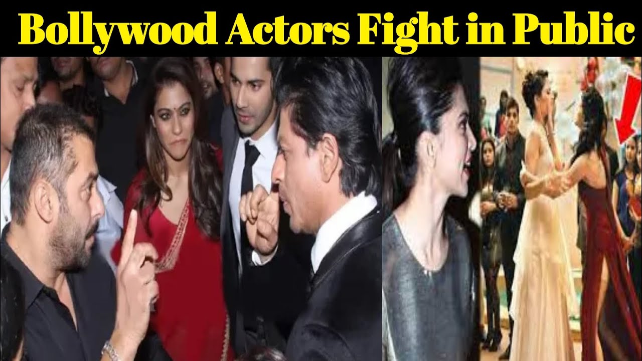 Bollywood stars are fighting *slaping* each other in front of camera😲😲 ...