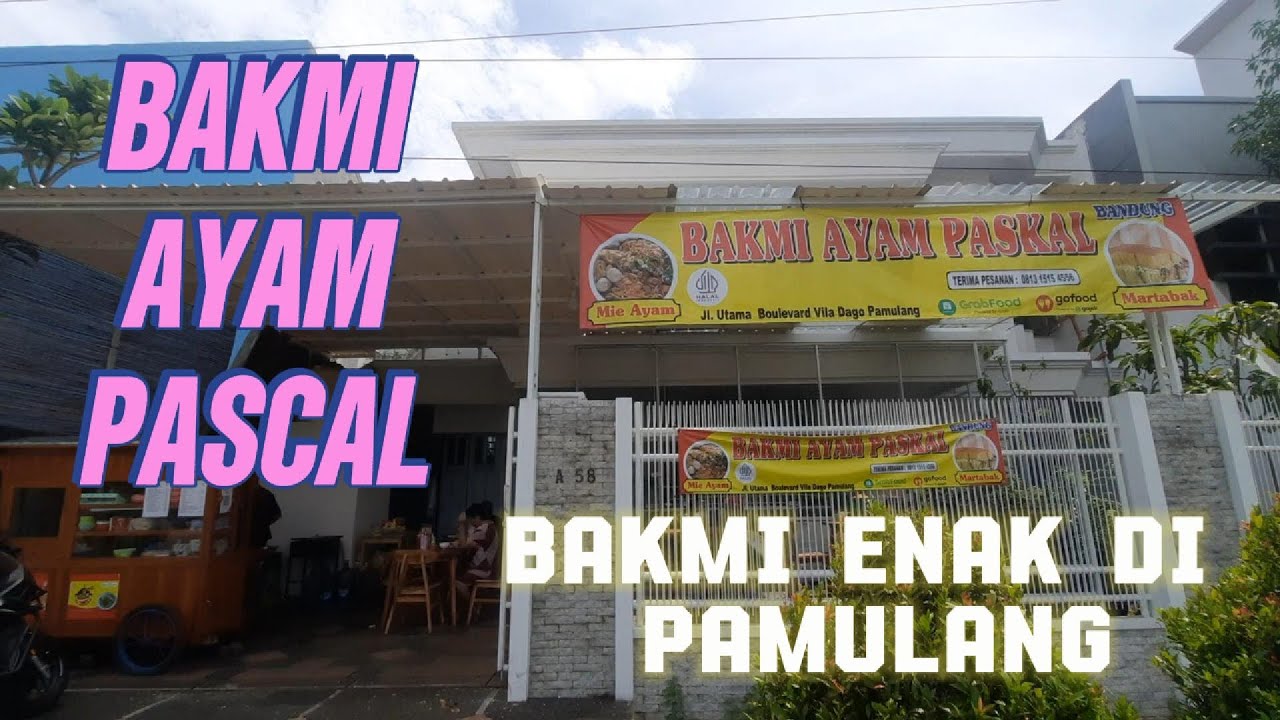 Bakmi Ayam Pascal Bandung #mieayam #kuliner #food #pamulang - YouTube