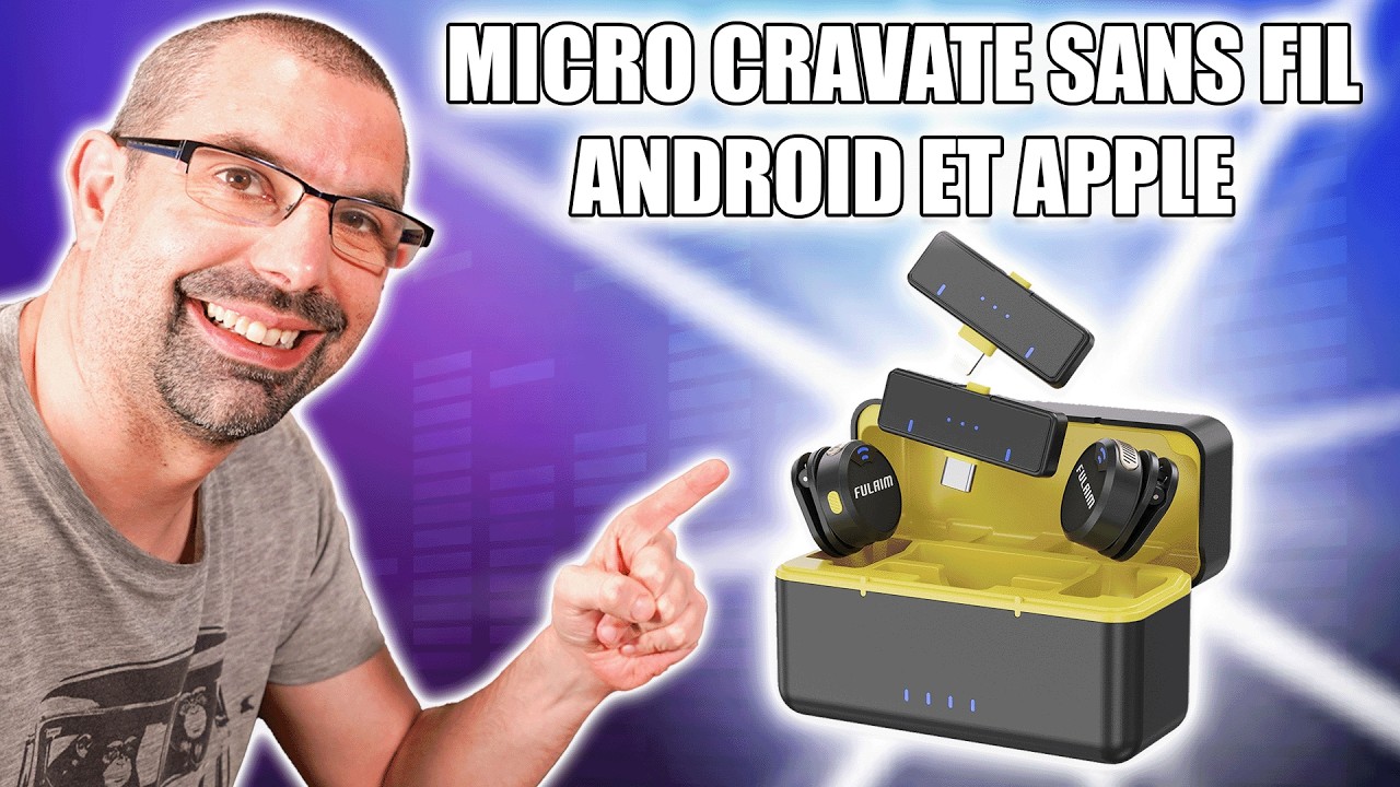 MICRO CRAVATE SANS FIL pour SMARTPHONE ANDROID et APPLE - YouTube