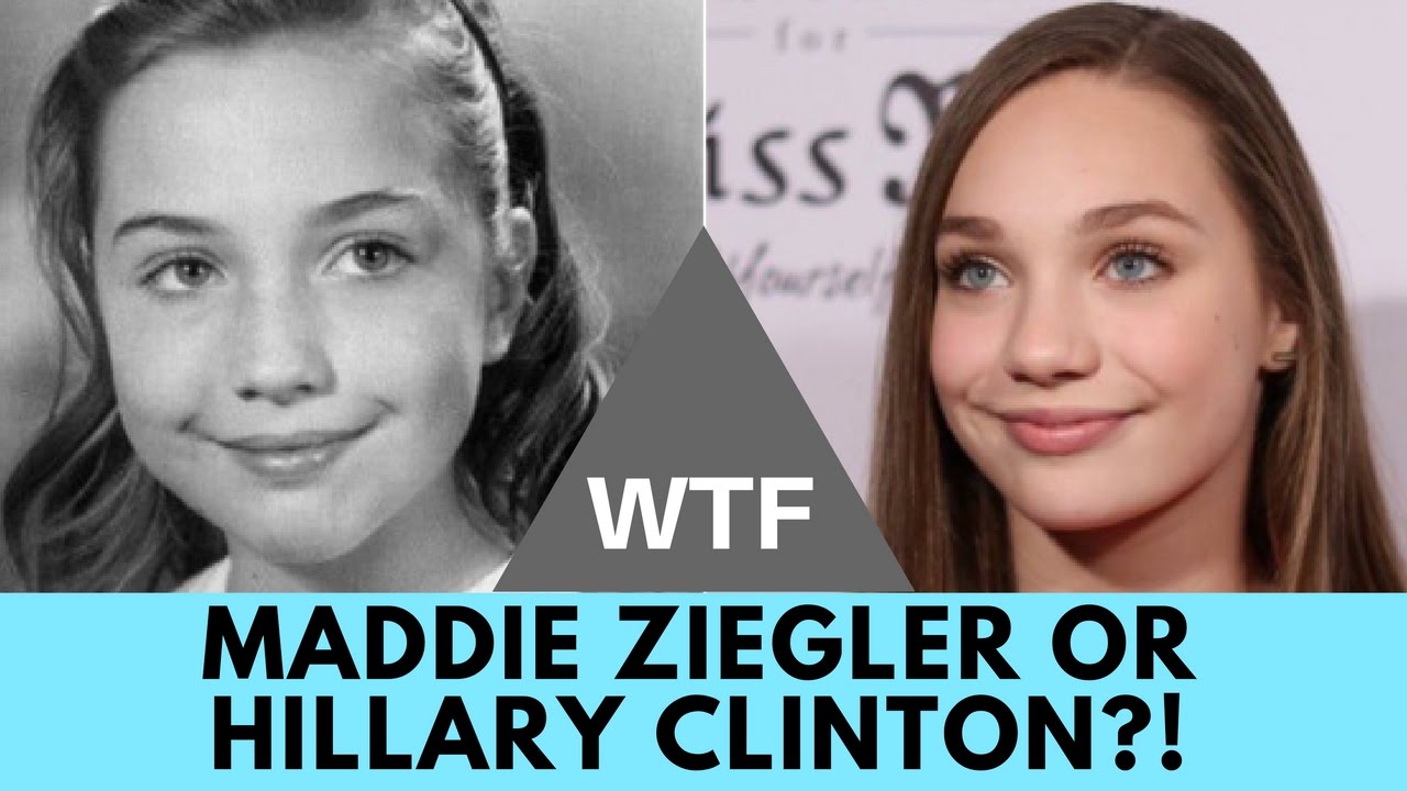 WTF! Why Does Maddie Ziegler Look Just Like Young Hillary Clinton ...