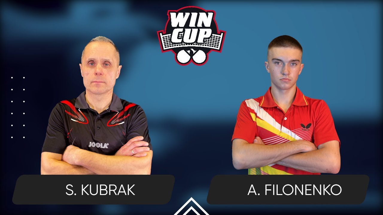 23:35 Serhii Kubrak - Artem Filonenko 08.10.2025 WINCUP Basic. TABLE 2 ...