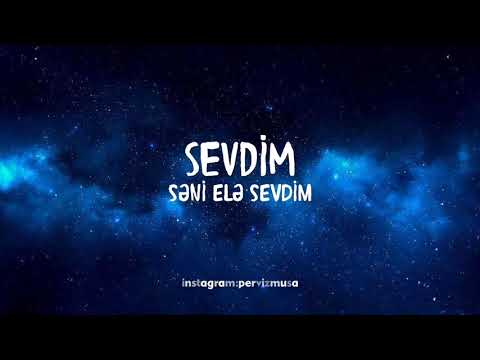 Ruhi - Sevdim / Lyrics
