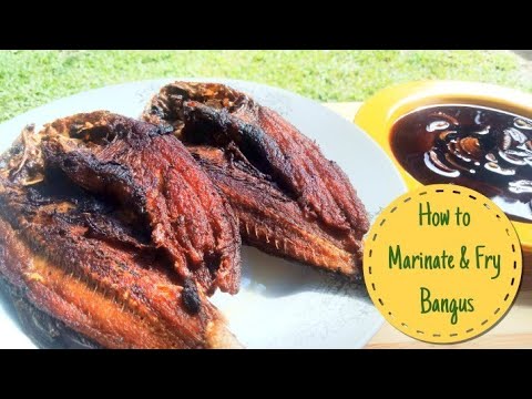 HOW TO MARINATE AND FRY MILK FISH || FAST AND EASY PRITONG BANGUS - YouTube