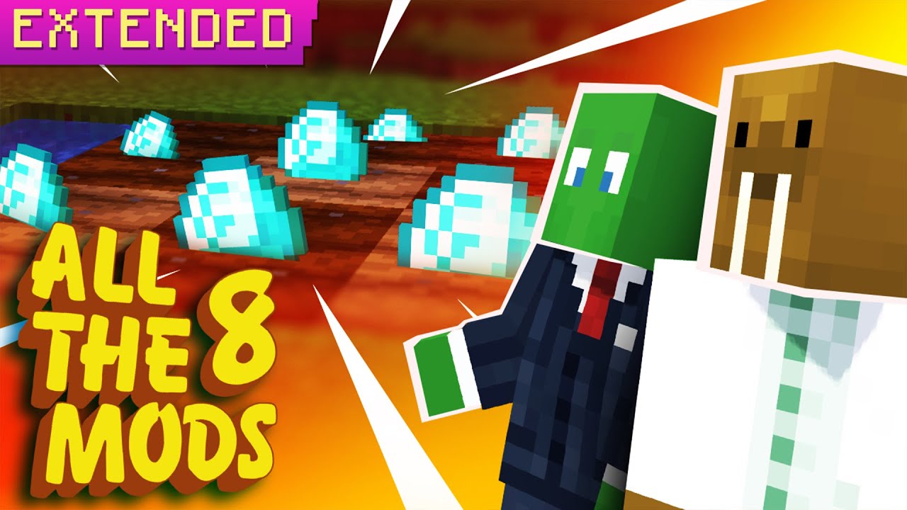 Growing Diamonds - Ep.11 - Minecraft All The Mods EXTENDED - YouTube