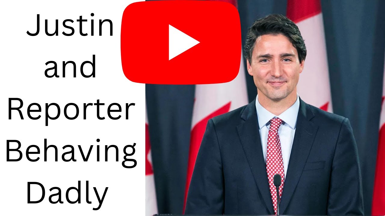 @Vox Reporter and Justin Trudeau Acting Unprofessional - YouTube