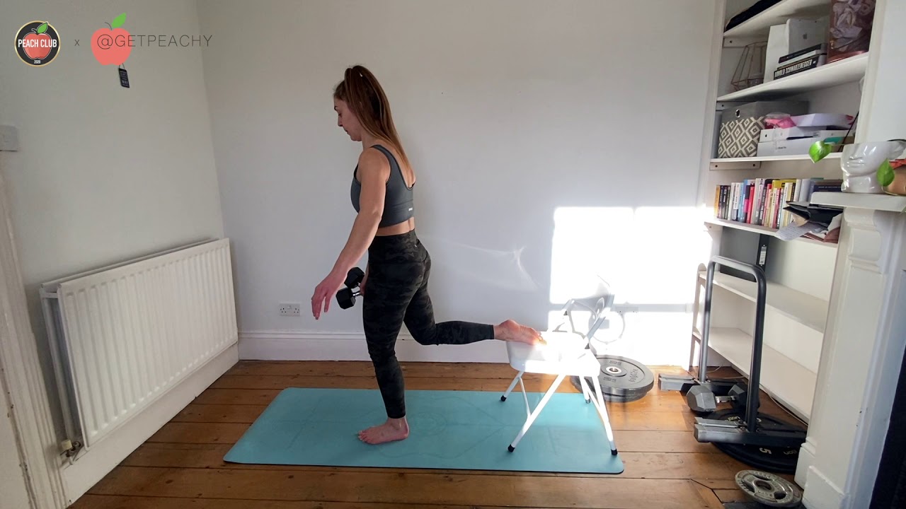 BULGARIAN SPLIT SQUAT TO SL RDL - YouTube