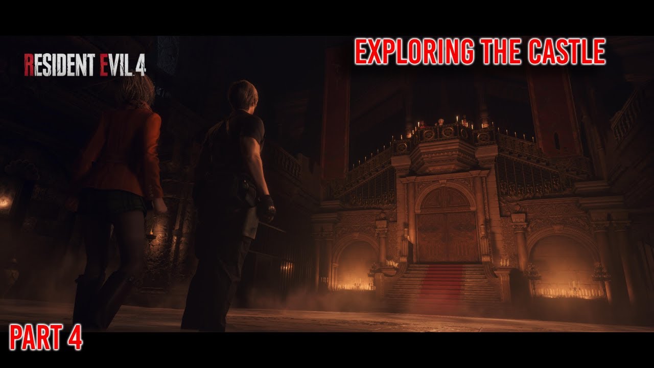 🔴LIVE🔴 Let's Explore the Castle!Resident Evil 4 remake playthrough #4 ...