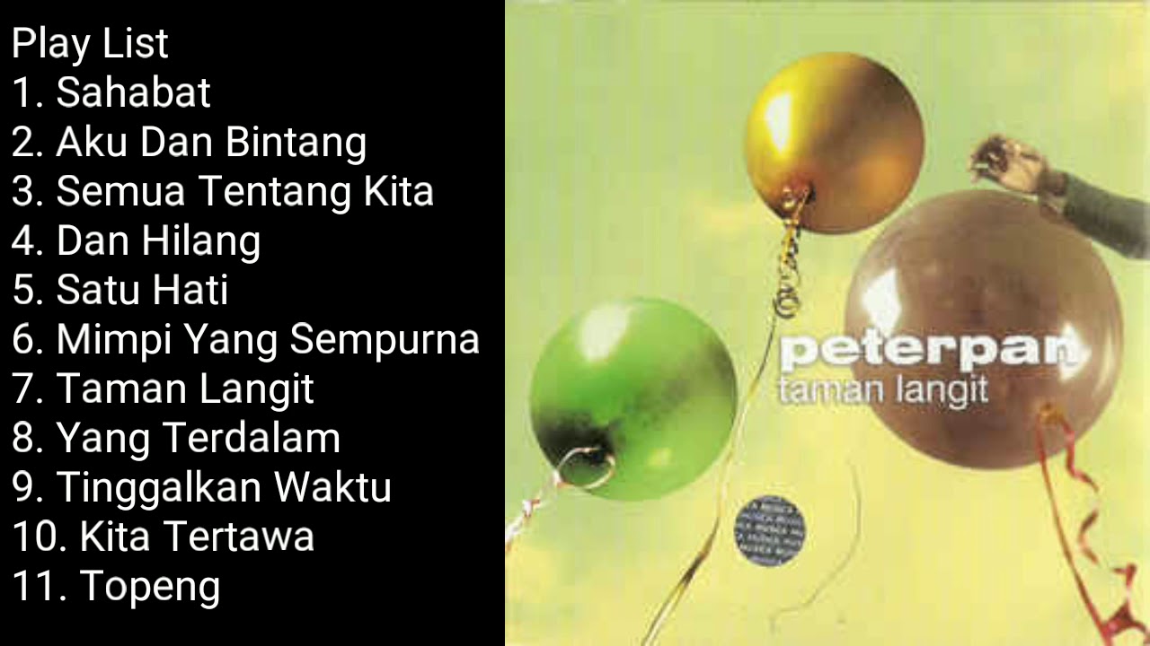 Peterpan Full Album Pertama - YouTube