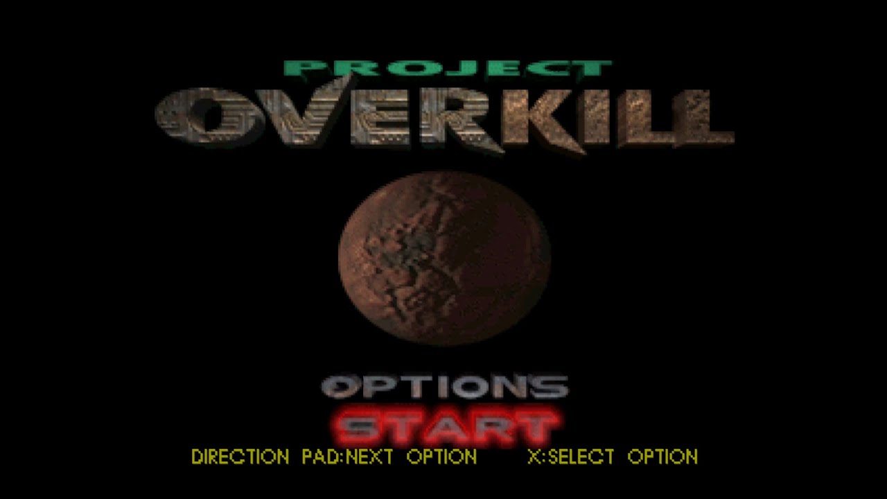 Project Overkill (1996) PS1 HD 1080p 60fps - YouTube