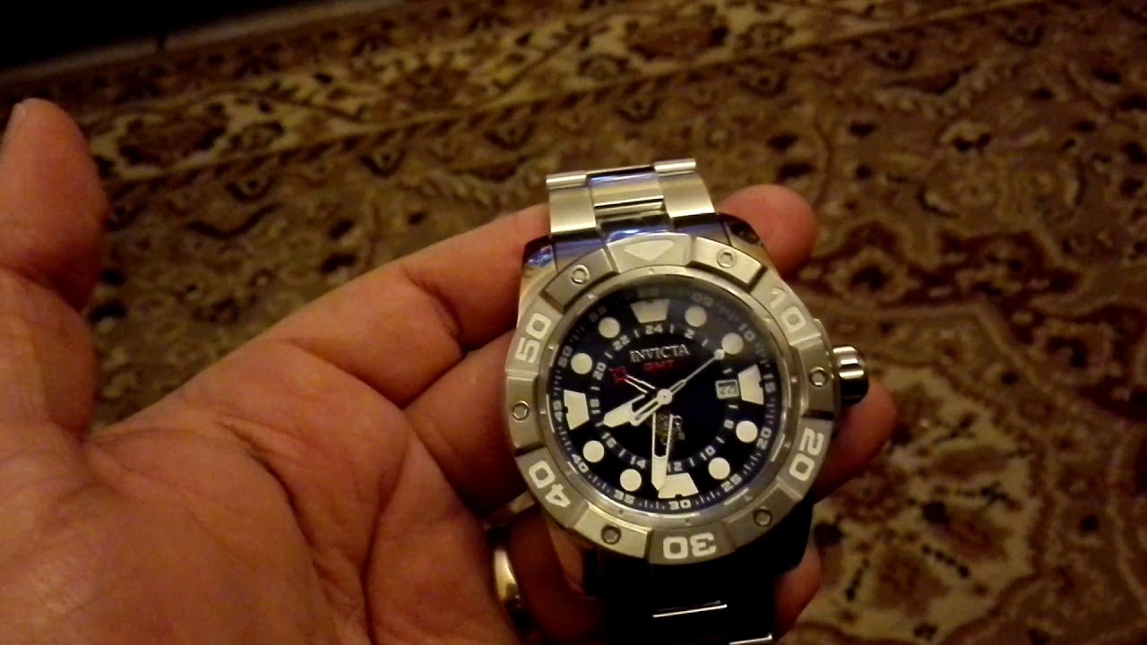 INVICTA GMT SEA BASE 20184 - YouTube