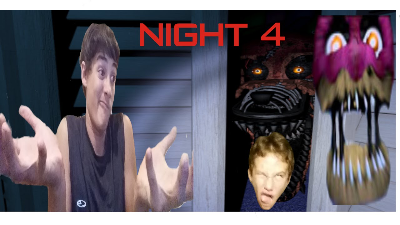 FOXY IN HALLWAY?!?!? | Five Nights At Freddy's 4 - Part 3 - YouTube