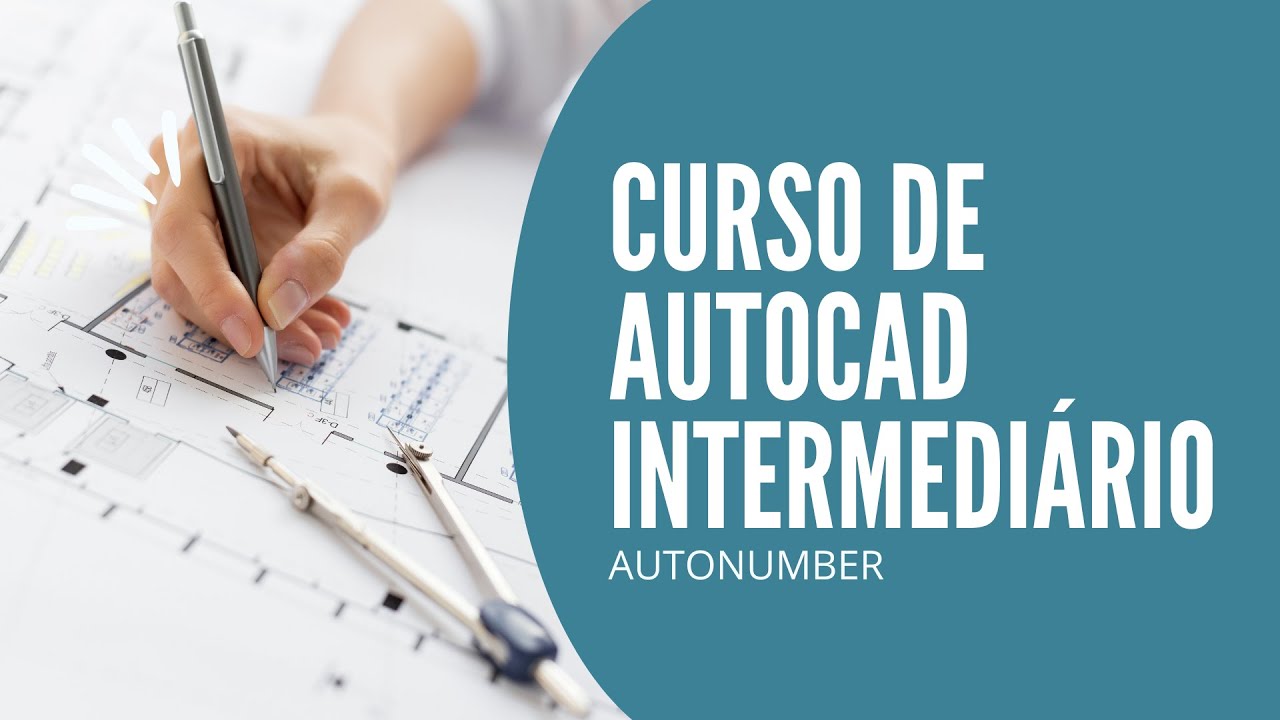 Curso de AutoCAD Intermediário - AUTONUMBER - YouTube