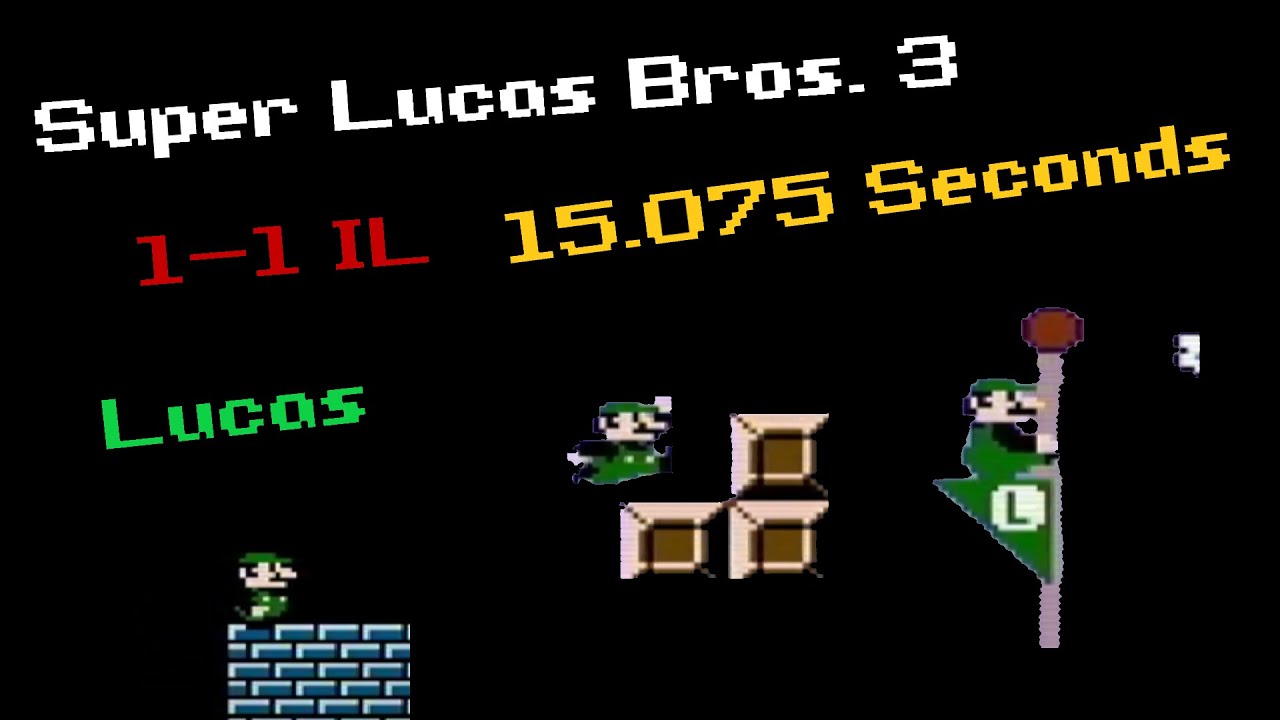 Super Lucas Bros. 3 | 1-1 IL | LUCAS *WR* - YouTube