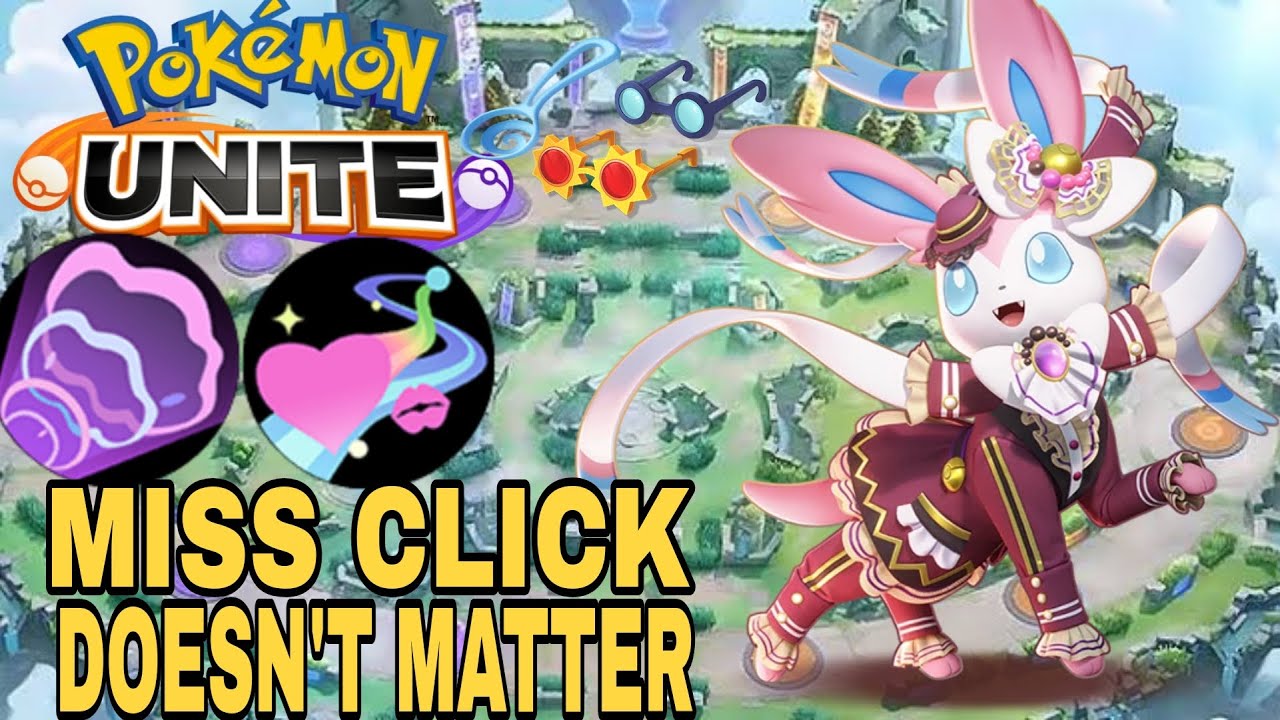 I MISS CLICK THE MOVE!! SYLVEON GAMEPLAY || POKEMON UNITE - YouTube