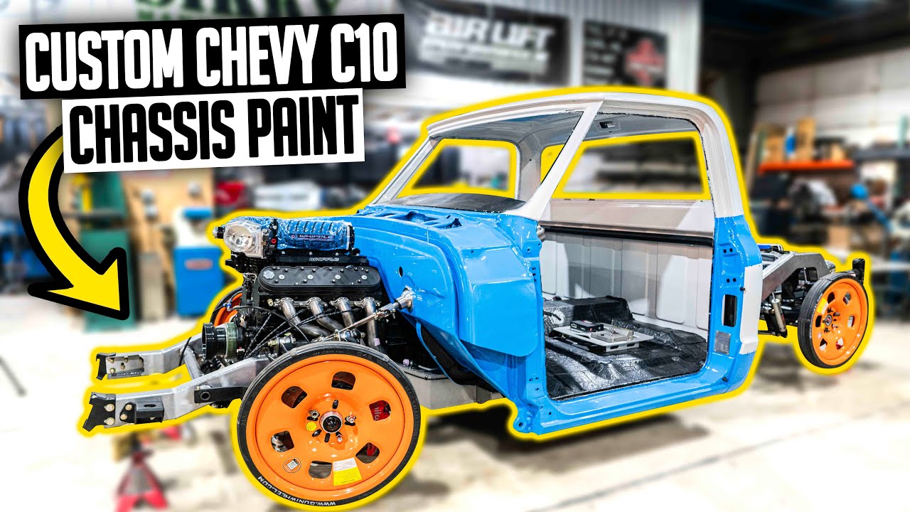 Supercharged '72 C10 Metallic Flake Chassis Paint & Body Work - LS ...