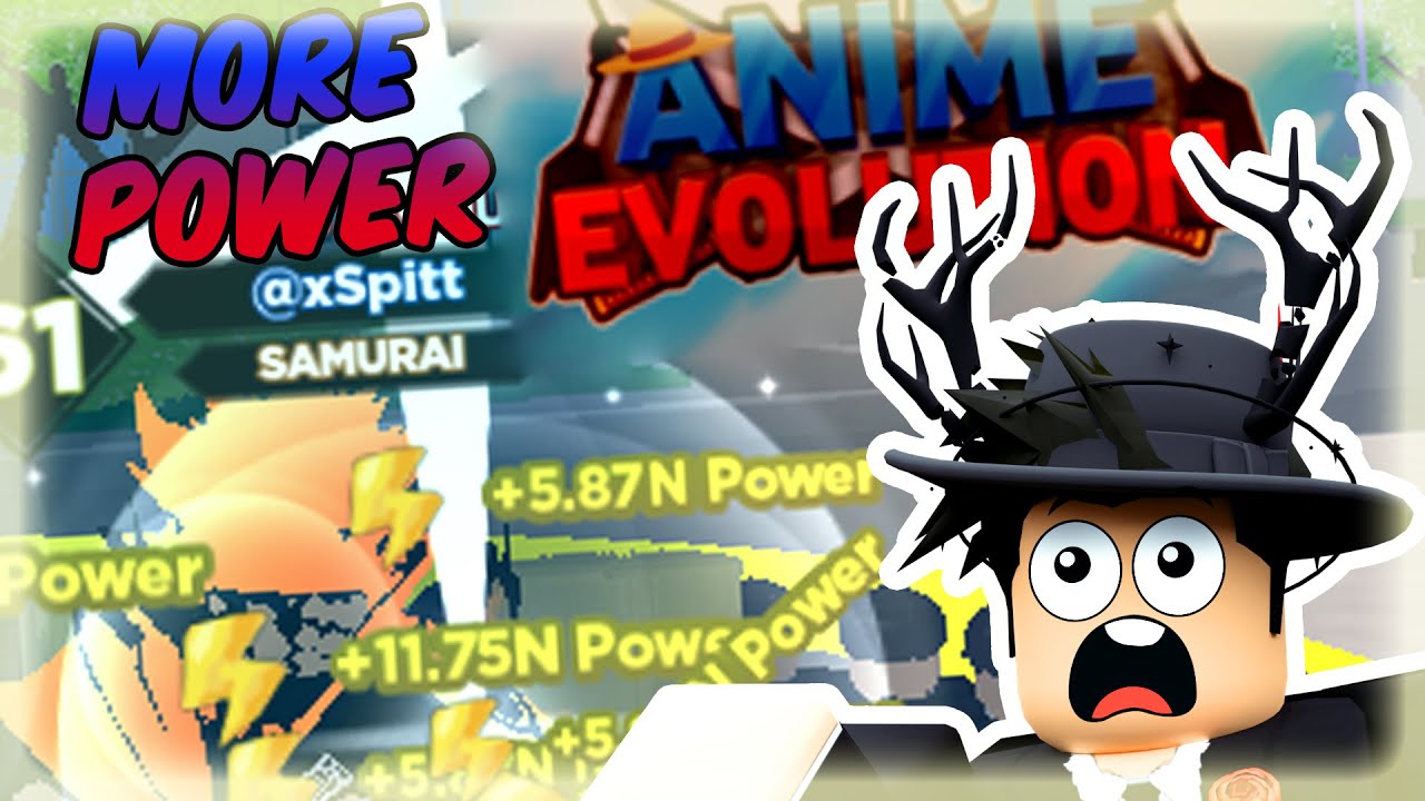 How To Get MORE POWER In Anime Evolution Simulator - YouTube