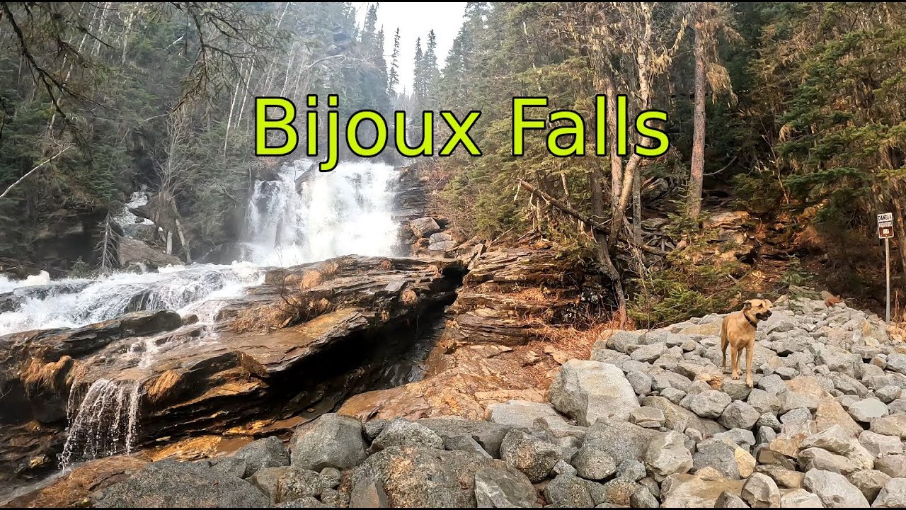Bijoux Falls in Northern BC Pine Pass | Spring 2023 - YouTube