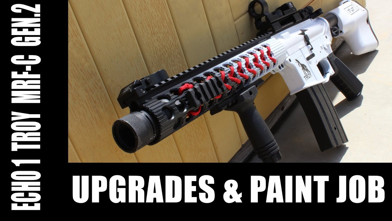 Upgrading the Echo1 Troy TRX Battle Rifle - YouTube