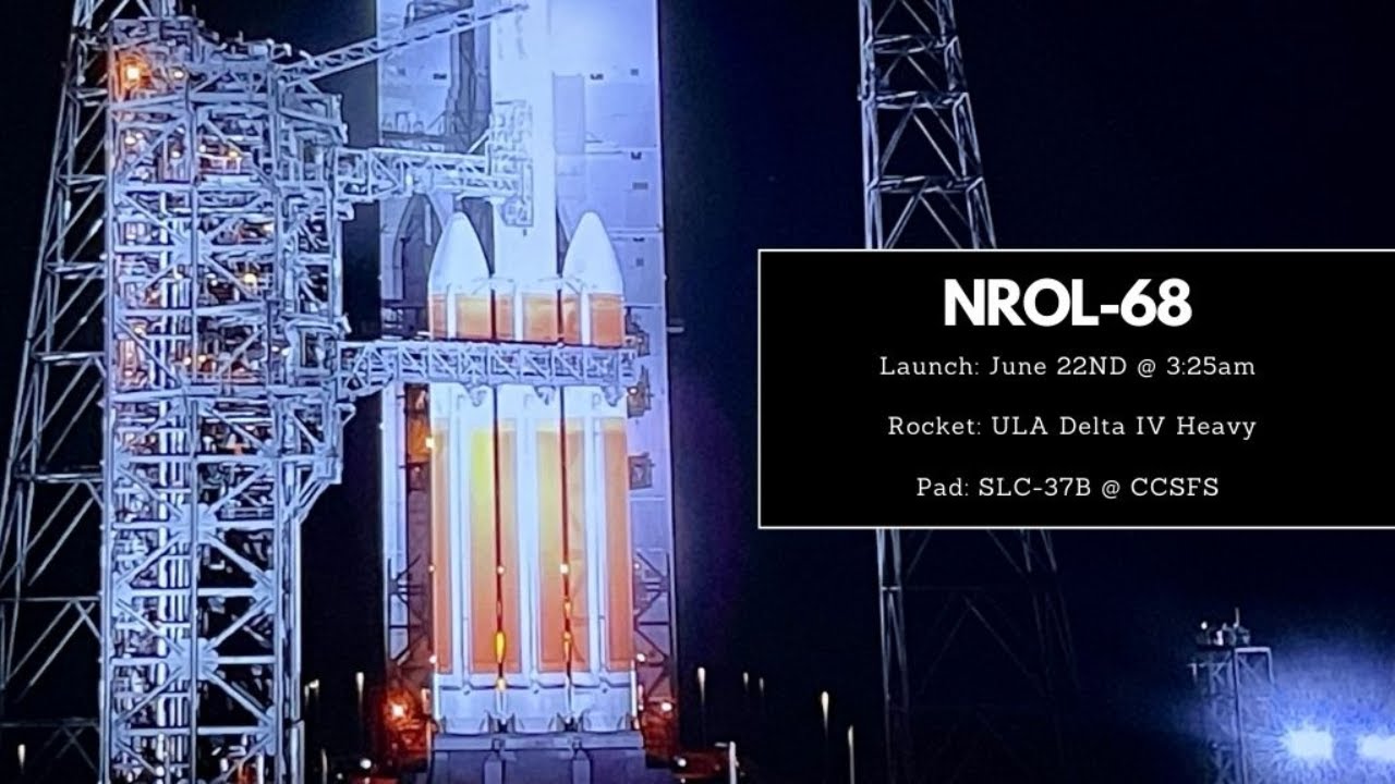 Launch of NROL-68 - YouTube